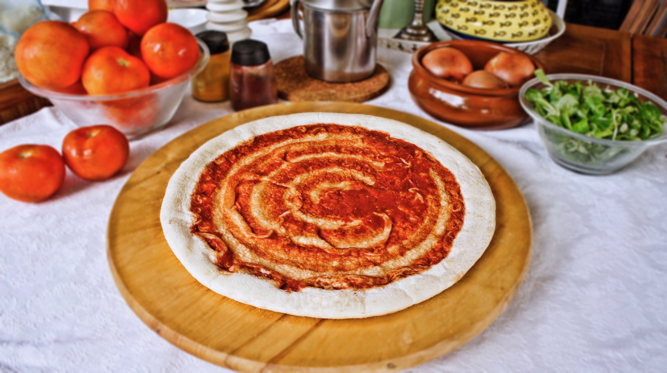 Base para pizzas artesanales - Panna&Pomodoro